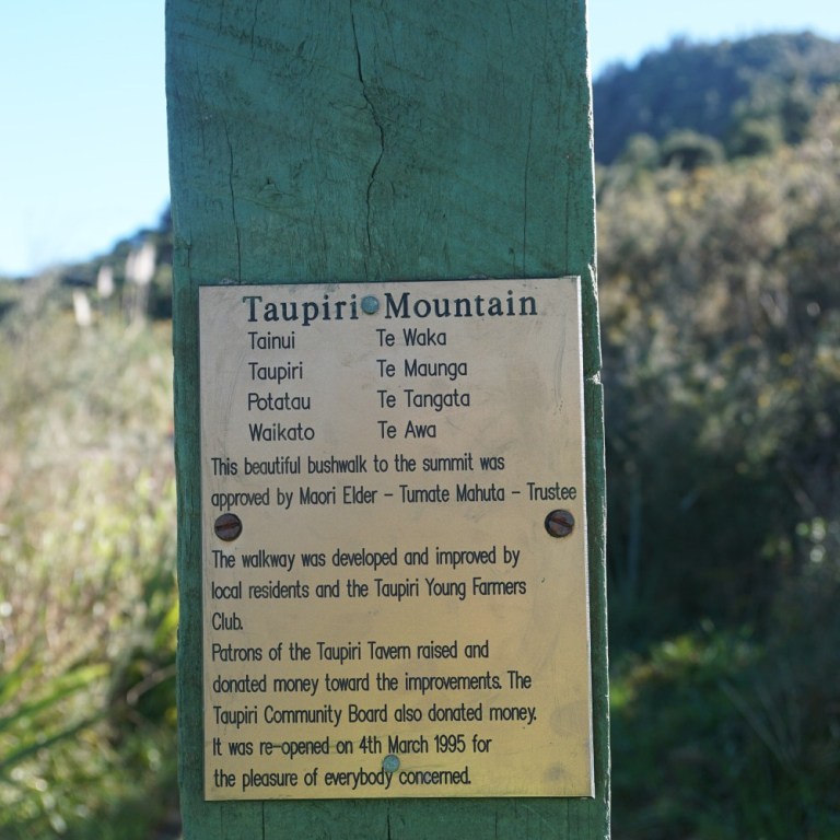 Taupiri Mountain Summit | motowalknz