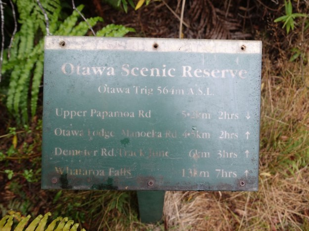 Otawa trig from Manoeka Road | motowalknz