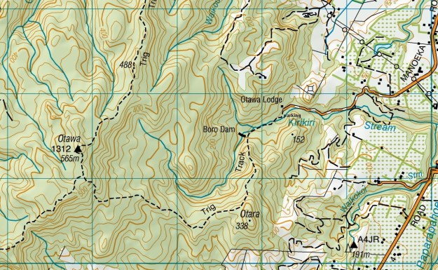 Otawa trig from Manoeka Road | motowalknz